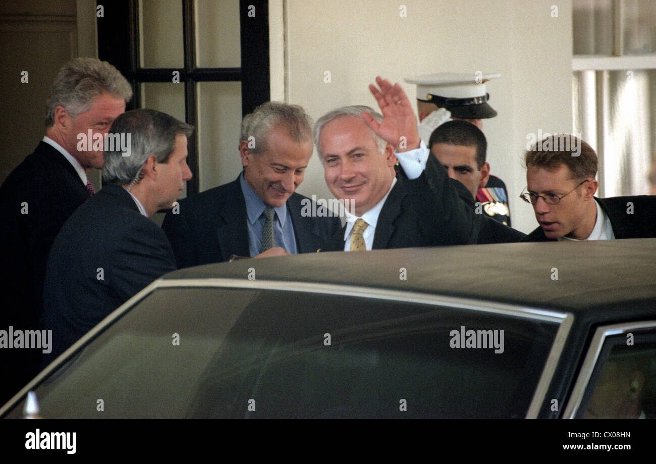 Benjamin netanyahu 1998 hi-res stock photography and images - Alamy