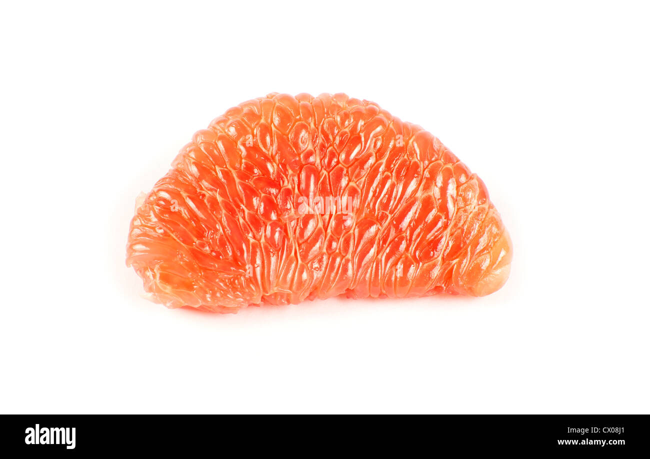 halves grapefruit isolated on a white Stock Photo - Alamy