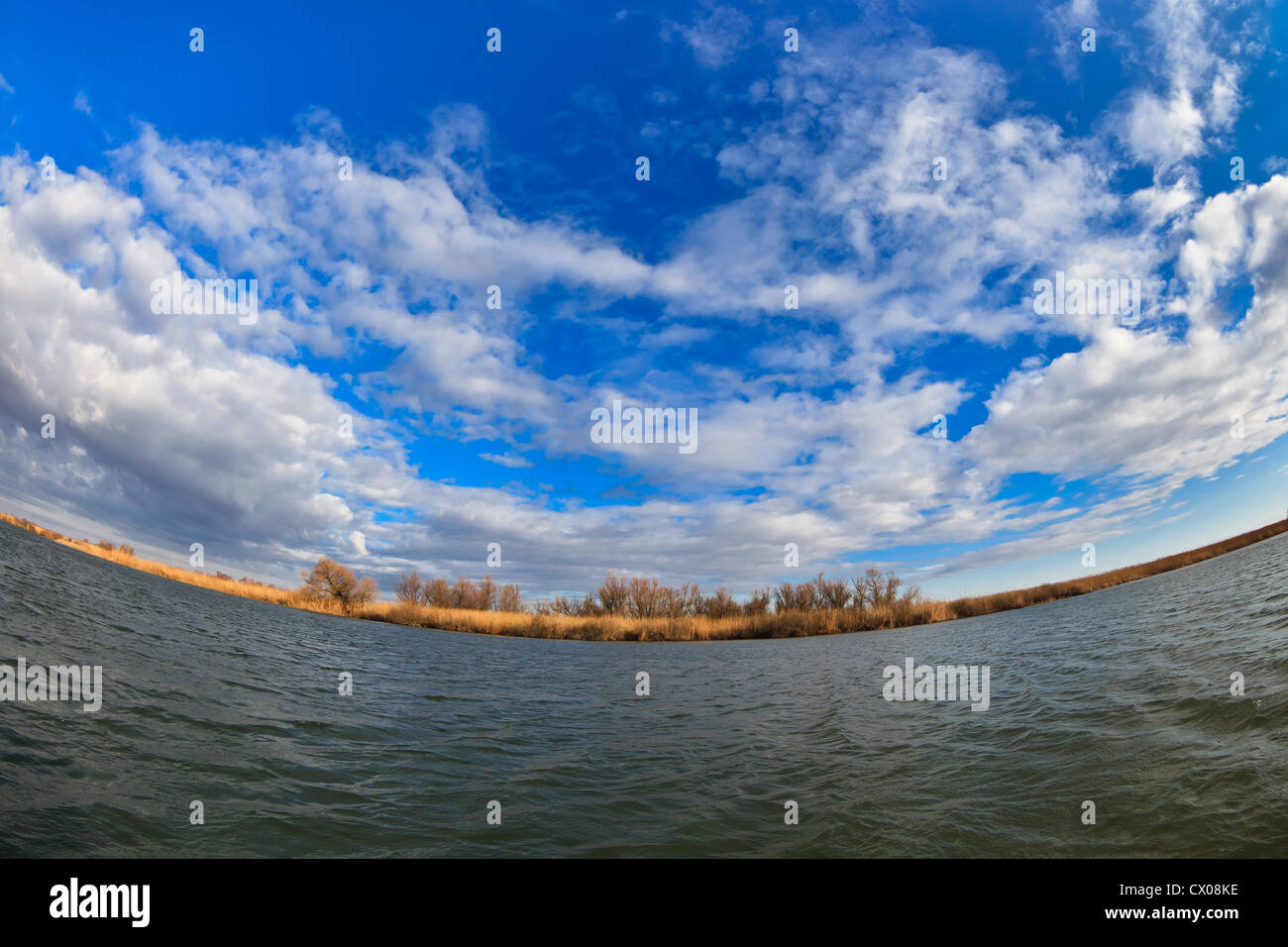 river channel in Danube Delta Stock Photo - Alamy