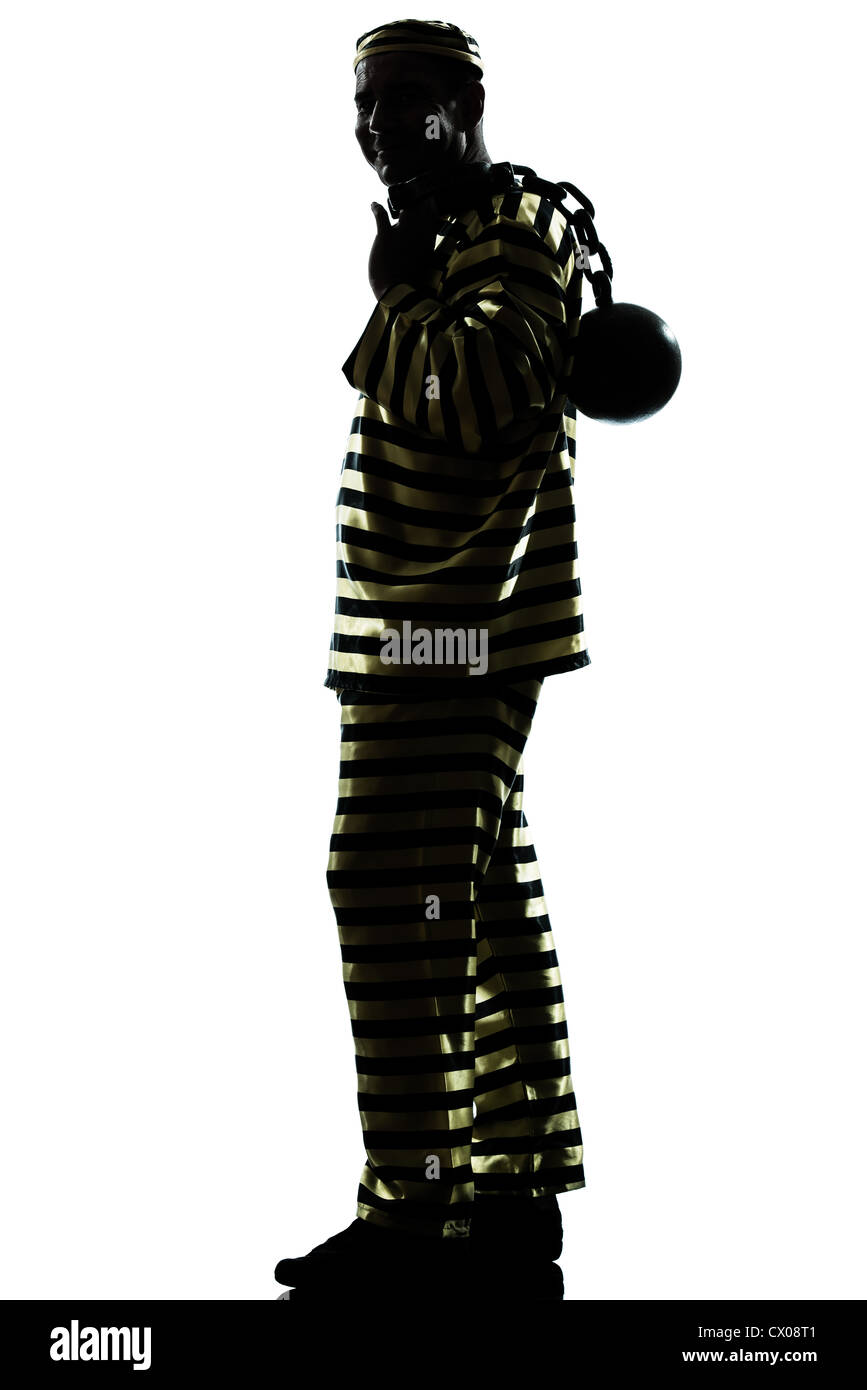 Prisoner in jail shadow hi-res stock photography and images - Alamy