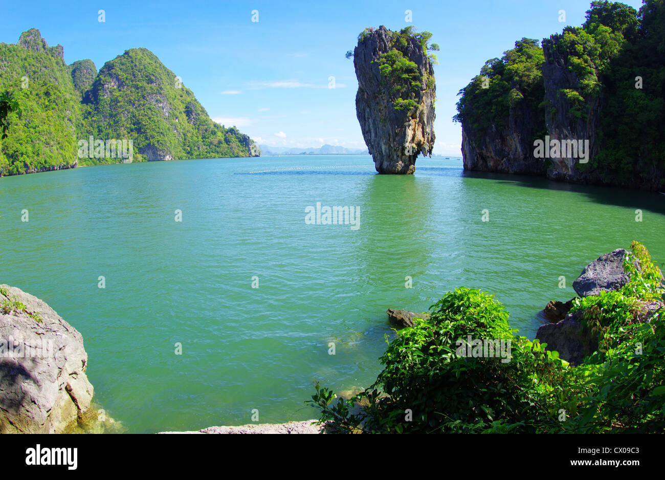 james bond island in thailand Stock Photo - Alamy