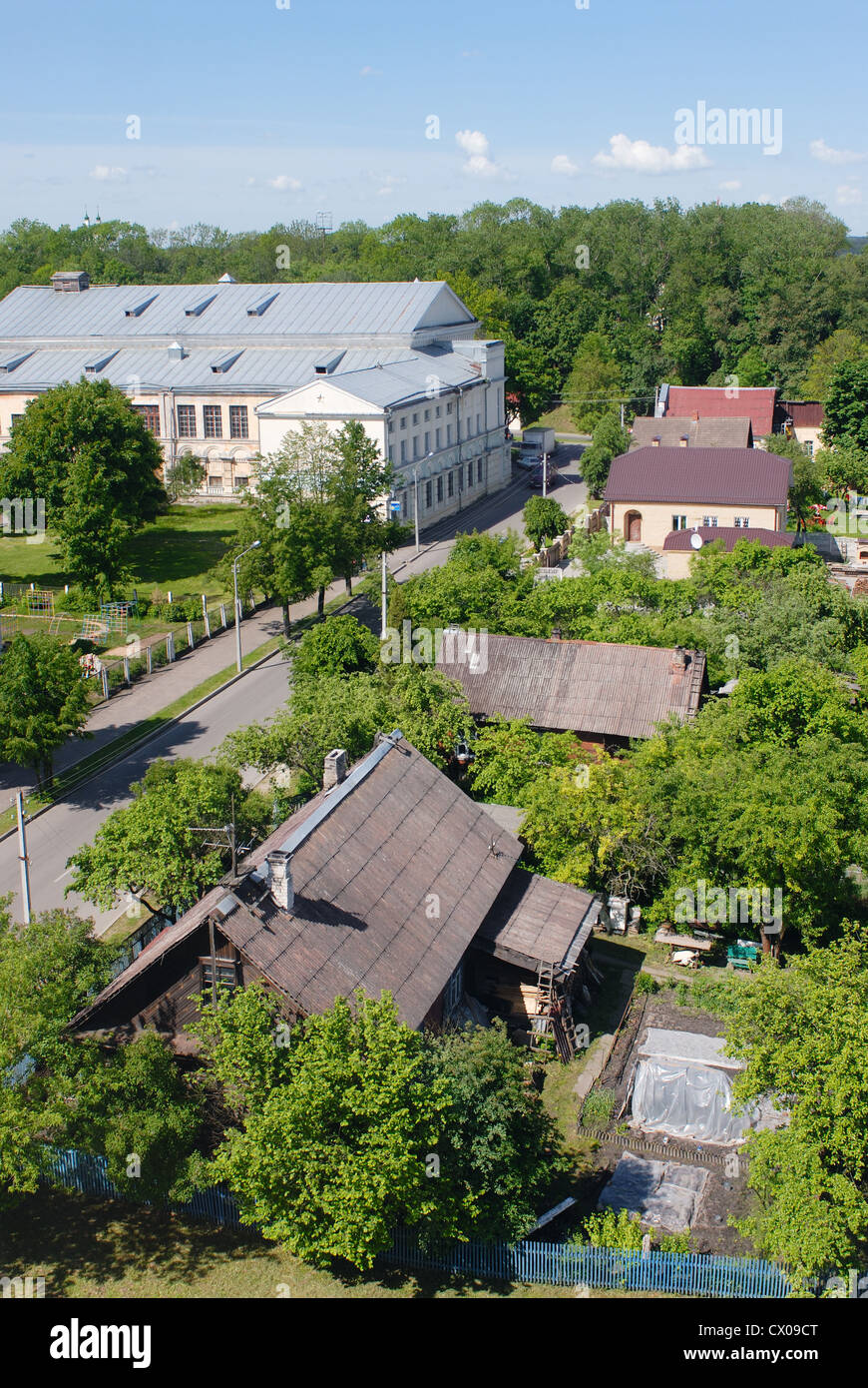 The city of Polotsk in Belarus, a top view Stock Photo - Alamy
