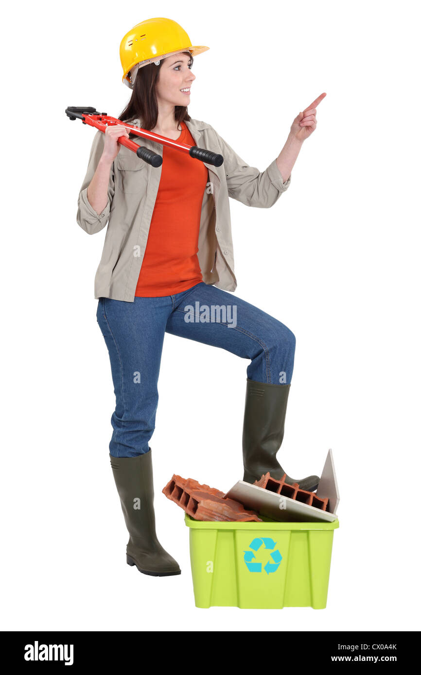 Building material fragment Cut Out Stock Images & Pictures - Alamy