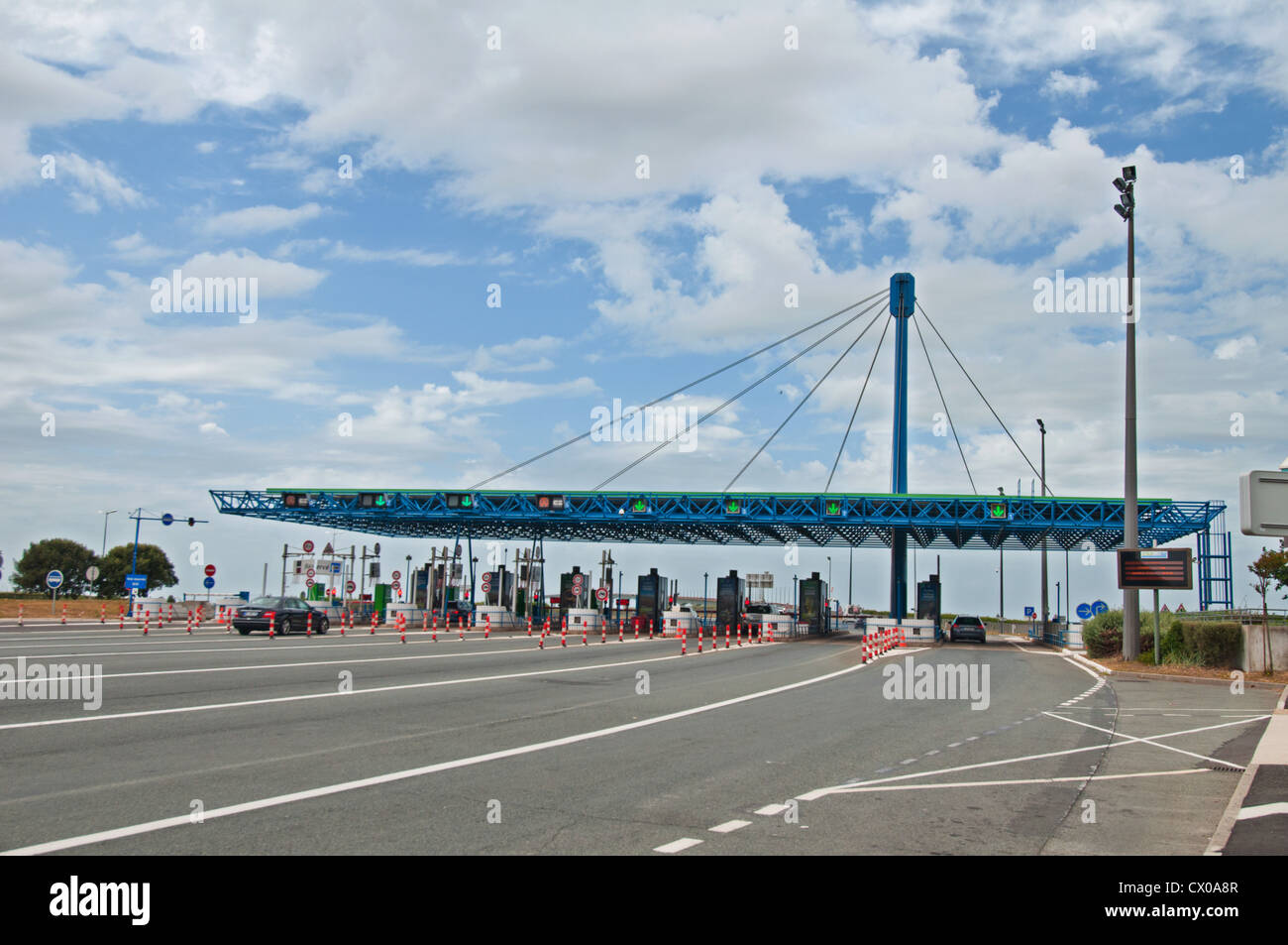 French toll booth hi-res stock photography and images - Alamy