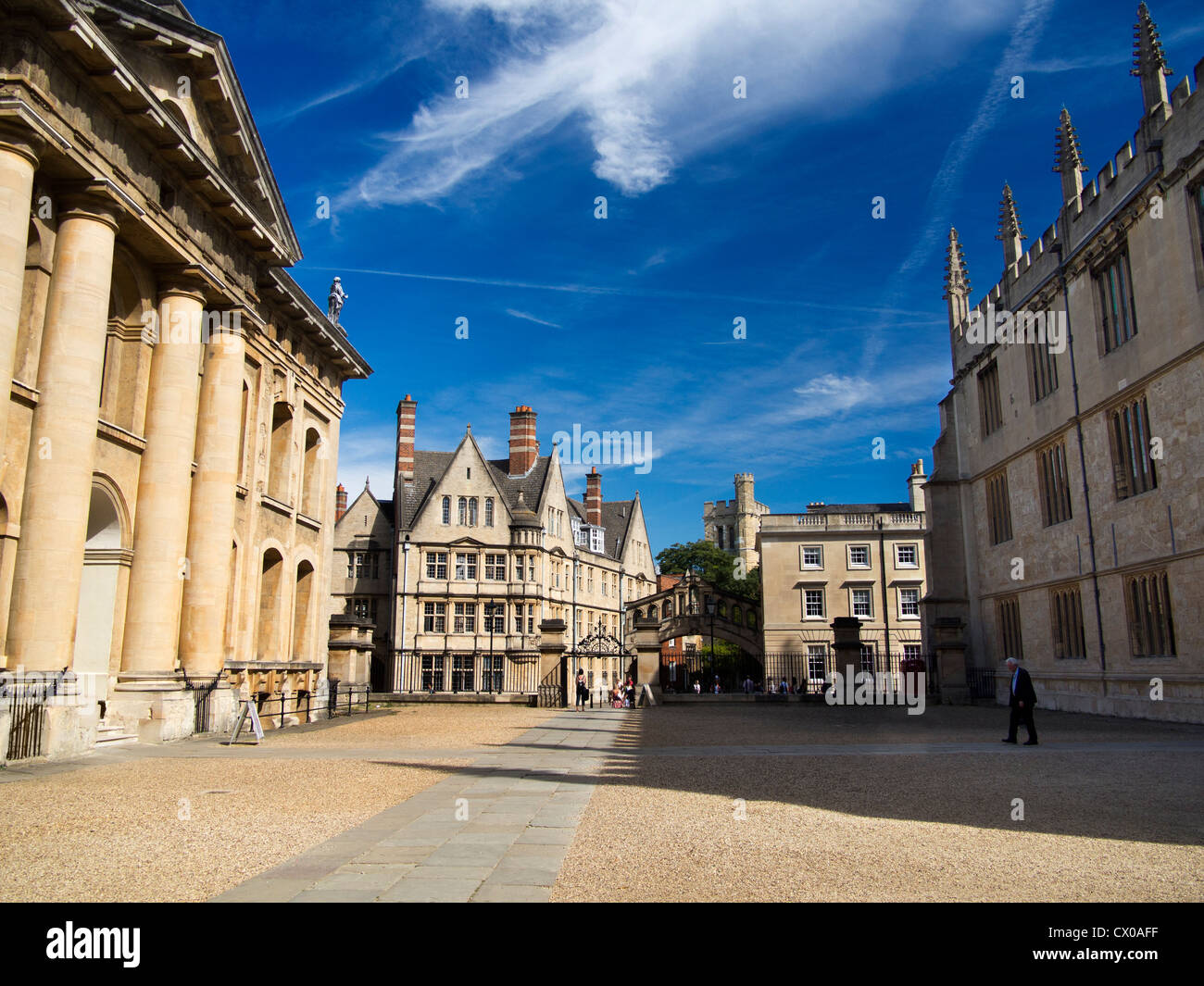 Clarendon quadrangle hi-res stock photography and images - Alamy