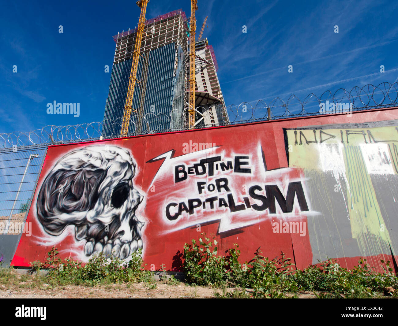 New headquarters for European Central Bank , ECB, under construction in ...