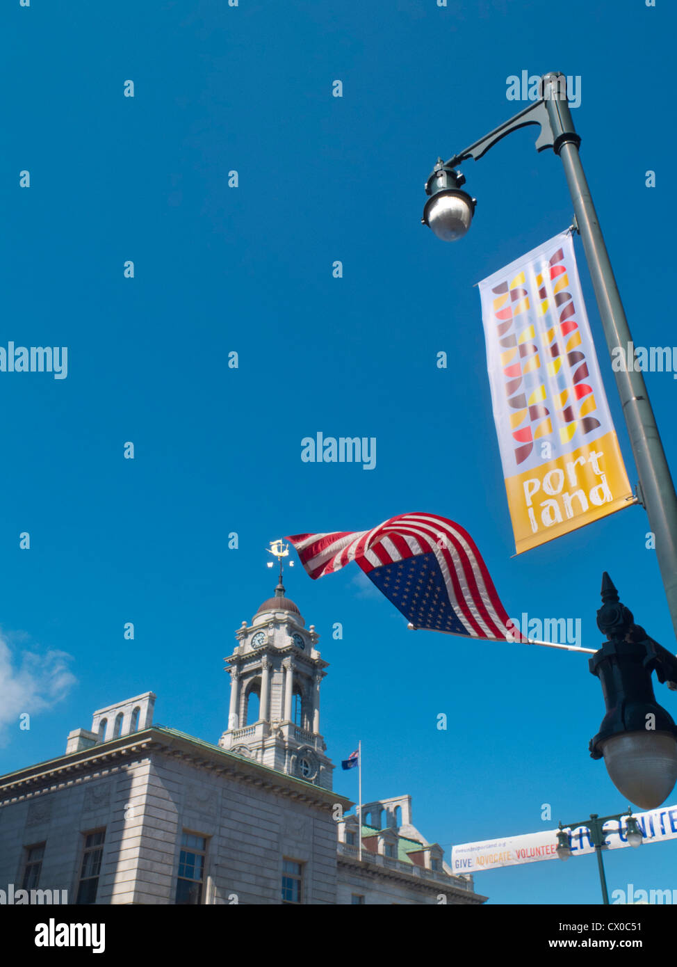 City Hall building in Portland Maine Stock Photo - Alamy