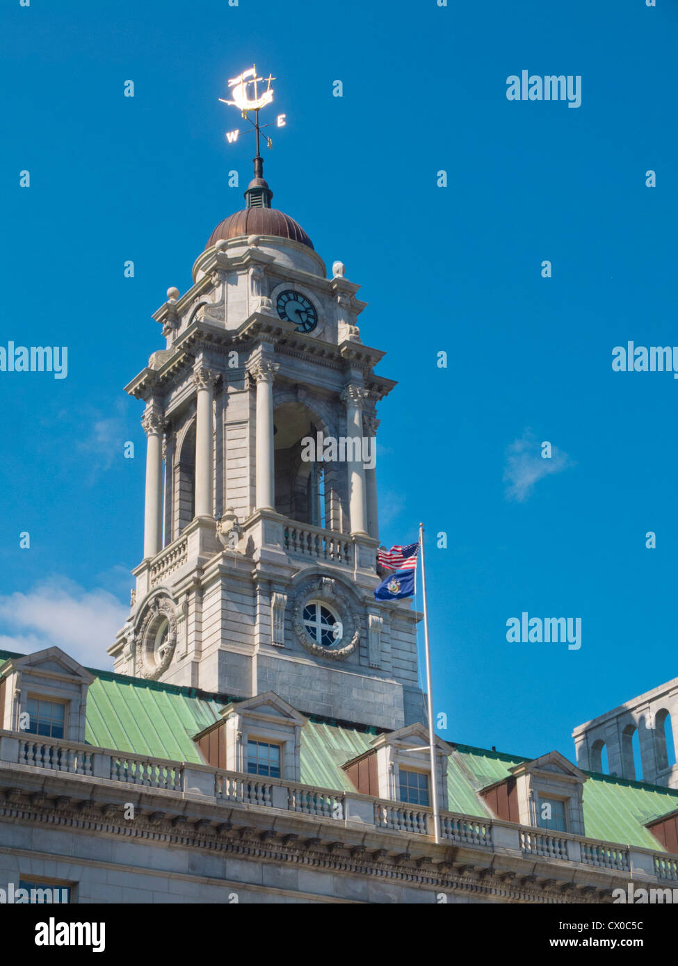 City Hall building in Portland Maine Stock Photo - Alamy
