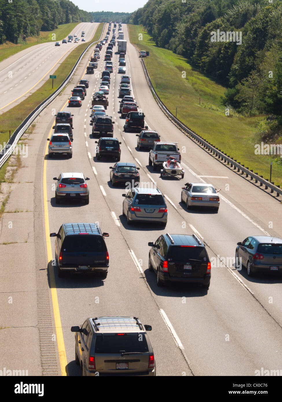 summer highway traffic Stock Photo - Alamy