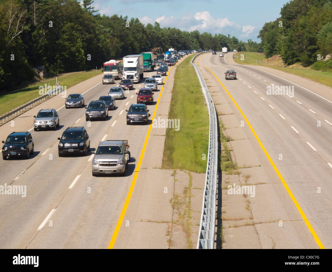 Tractor traffic jam hi-res stock photography and images - Alamy