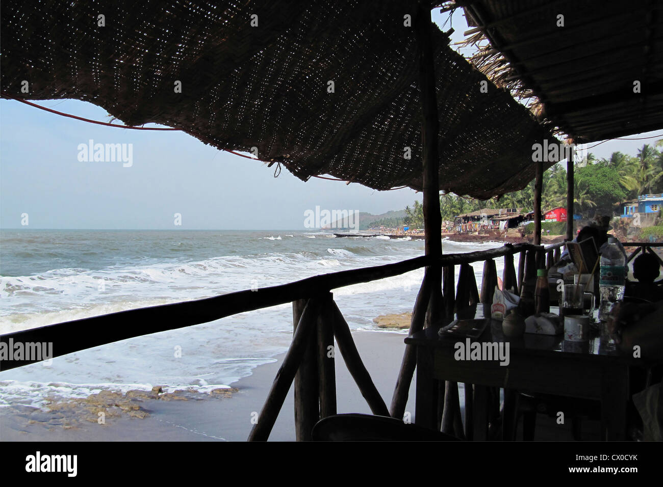 India, Goa region, Goa, Anjuna beach Stock Photo - Alamy