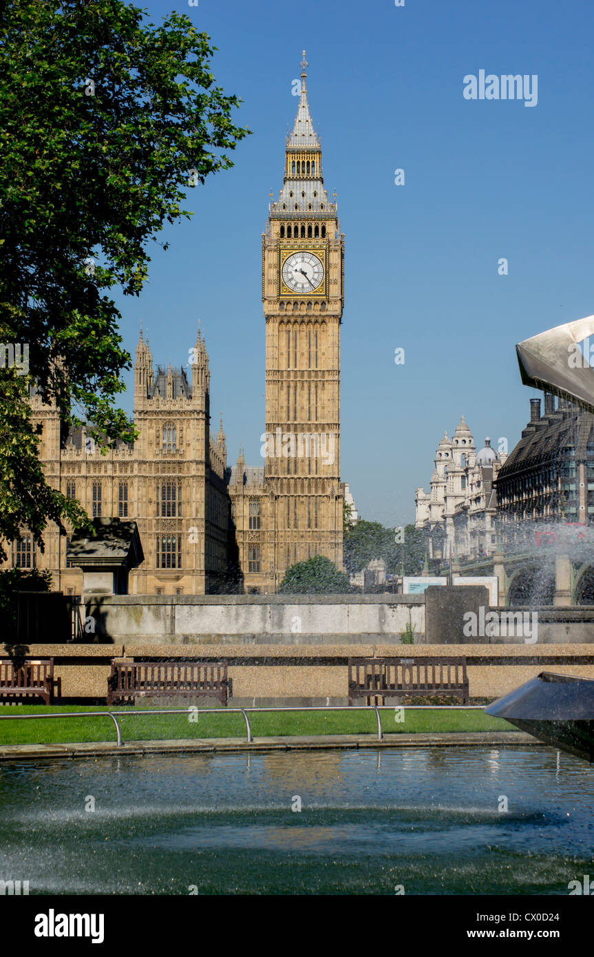 UK, england, London, Big Ben Elizabeth Tower Stock Photo - Alamy