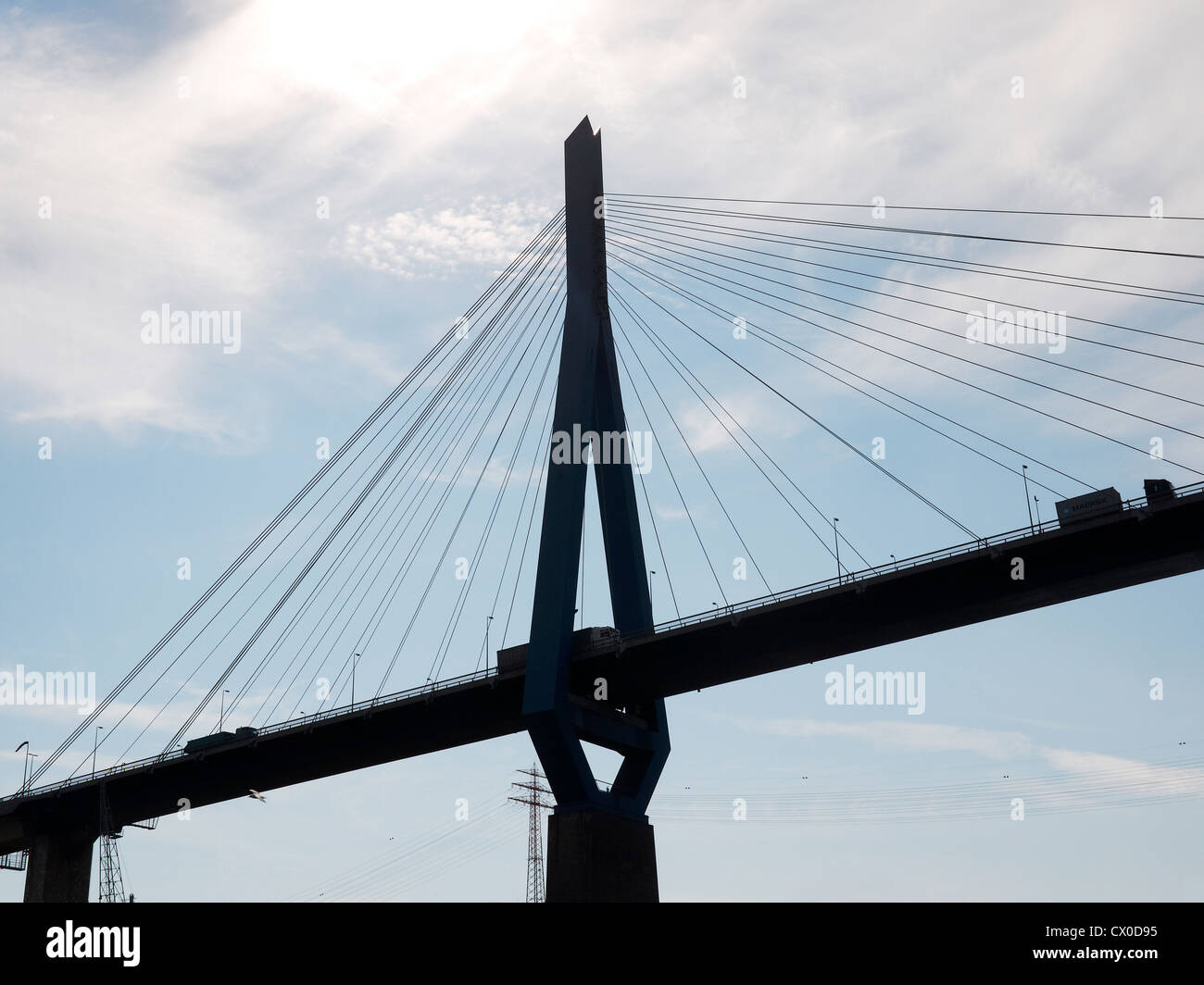 Kohlbrand bridge hi-res stock photography and images - Alamy