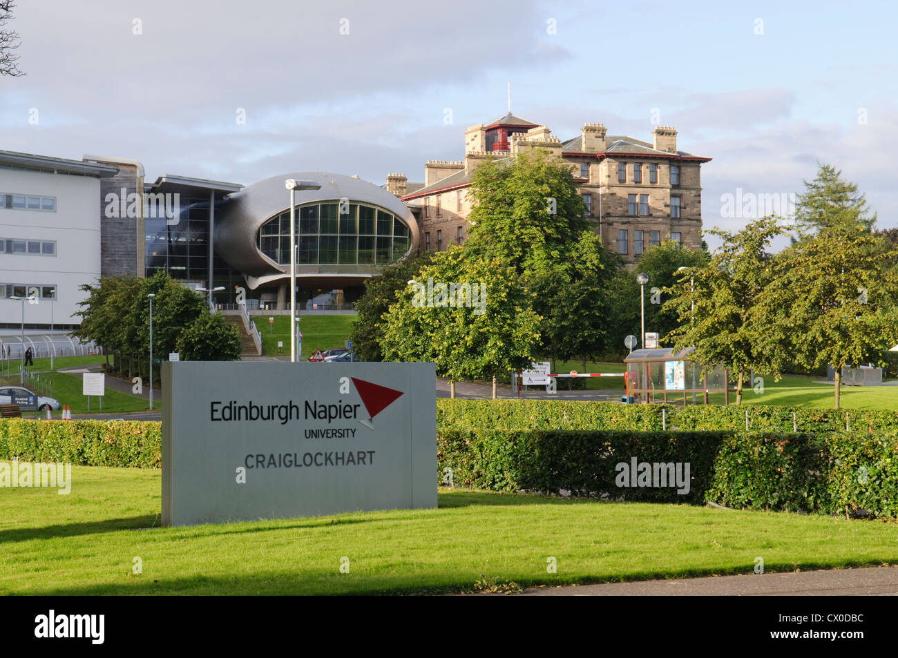 Craiglockhart campus hi-res stock photography and images - Alamy
