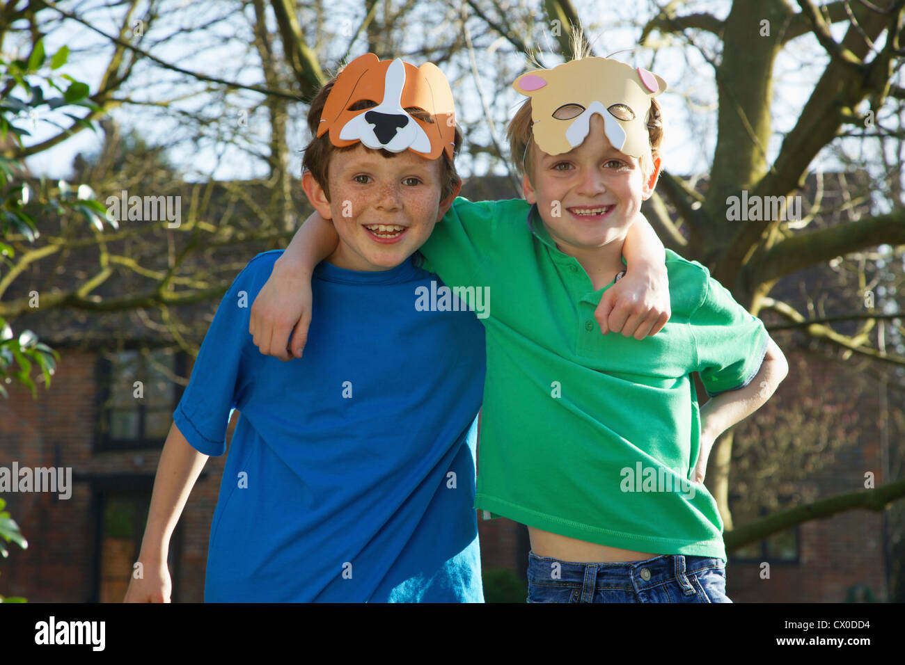 People wearing animal masks on hi-res stock photography and images - Alamy