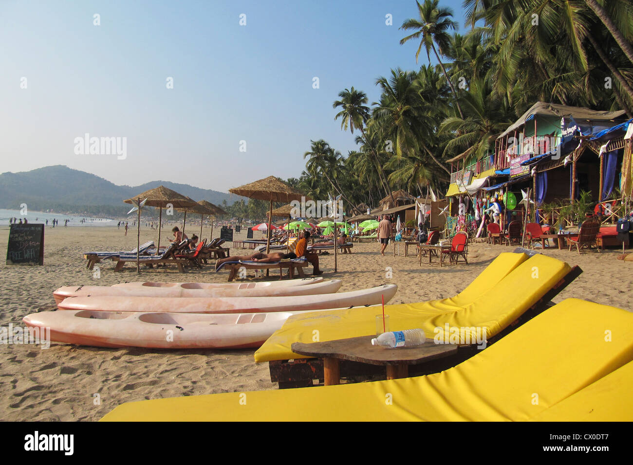 India, Goa region, Goa, Palolem beach Stock Photo - Alamy