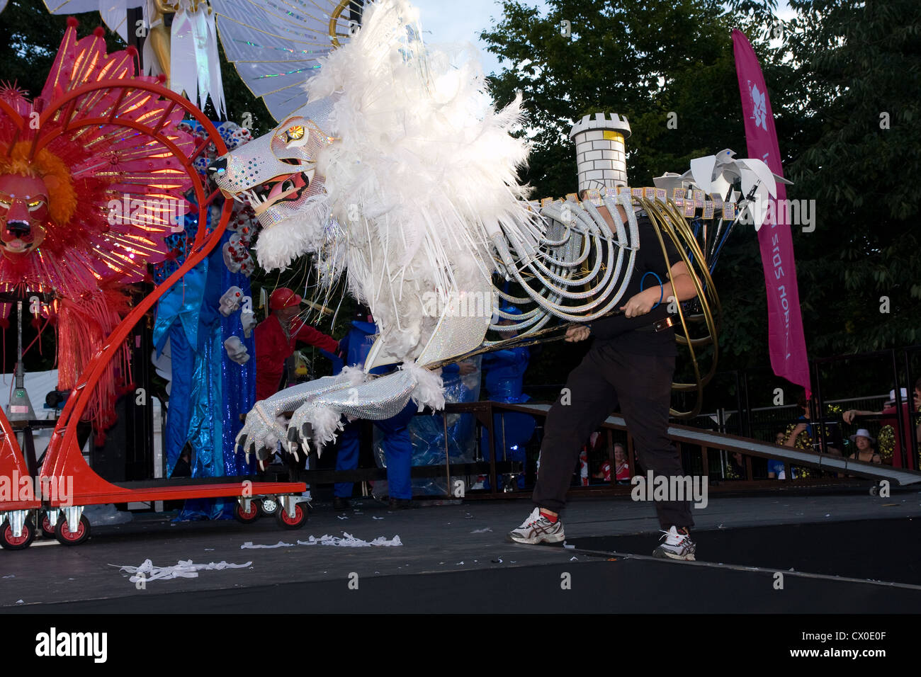 Thames Festival Carnival Upper Ground Southwark Stock Photo - Alamy