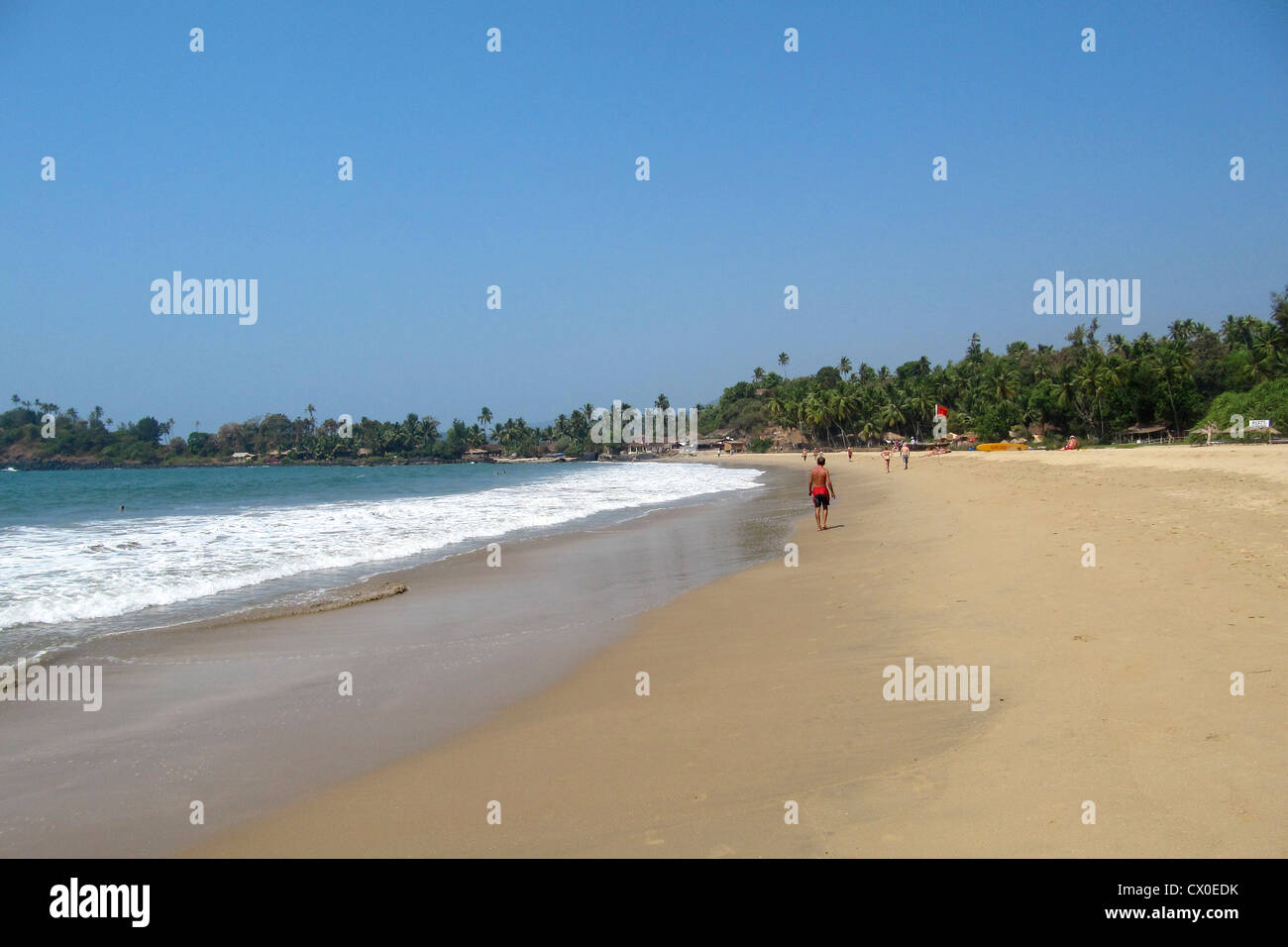 India, Goa region, Goa, Patnem beach Stock Photo - Alamy