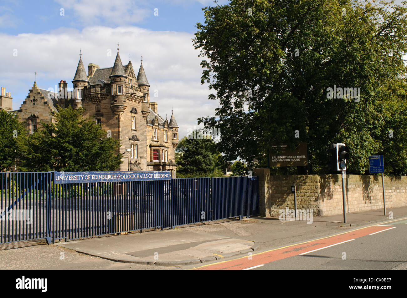 Halls of residence edinburgh university hi-res stock photography and ...