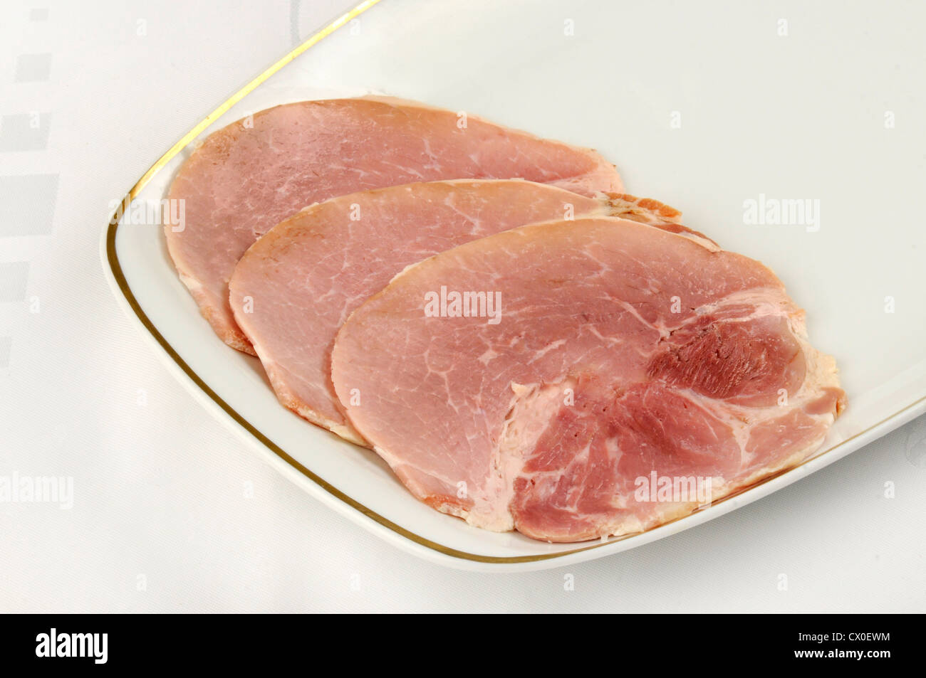 Cooked ham hi-res stock photography and images - Alamy