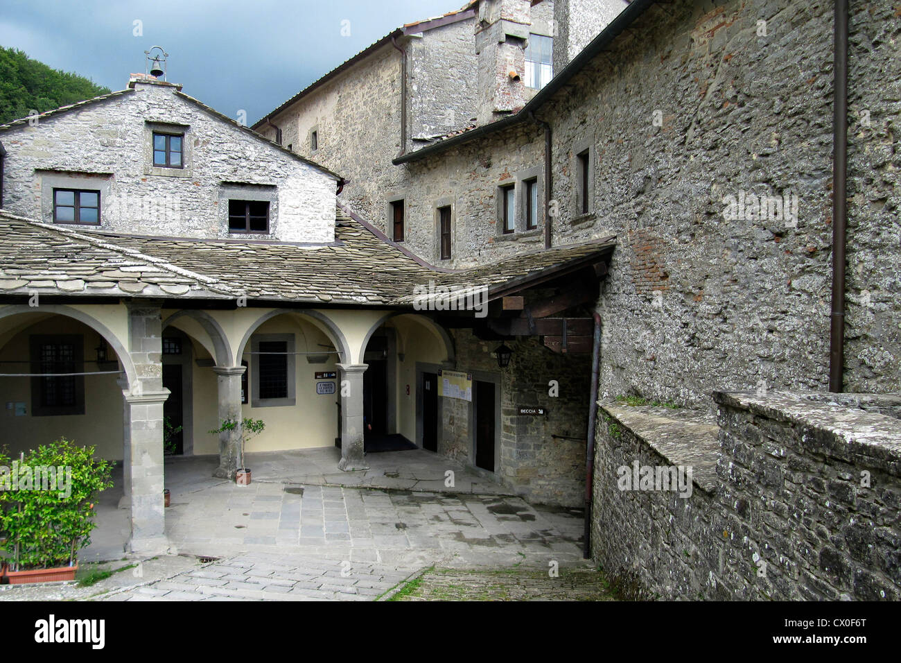 Italy, Tuscany, Arezzo province, La Verna sanctuary Stock Photo - Alamy