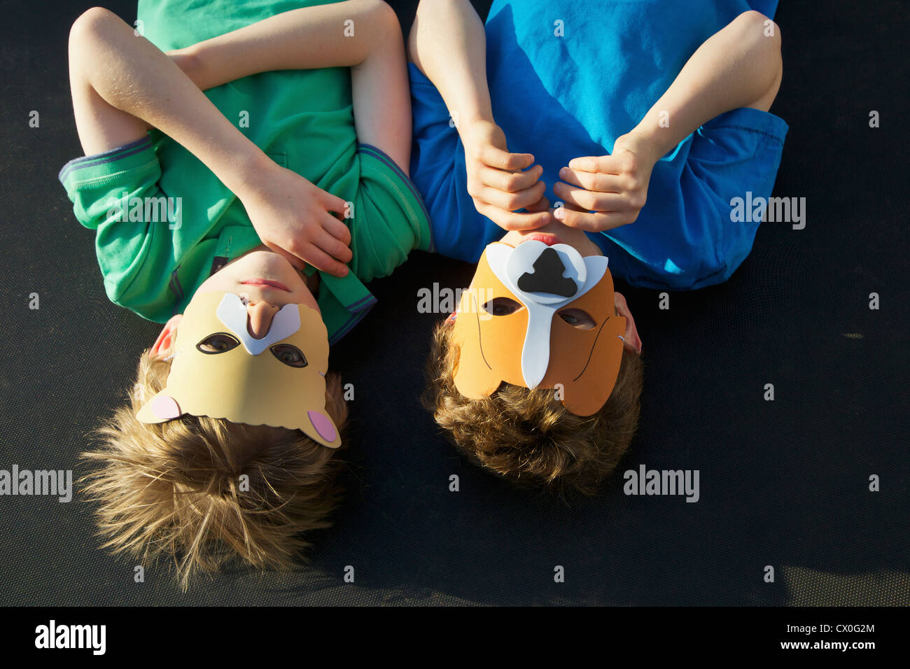 People Wearing Animal Masks On High Resolution Stock Photography and ...