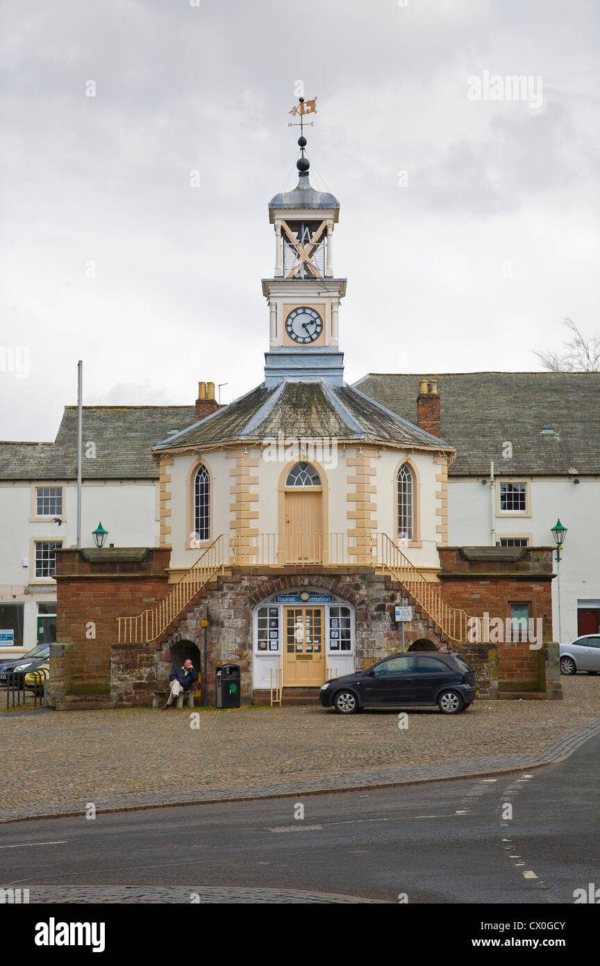 Moot Hall which is the Tourist Information Centre, Brampton town centre ...