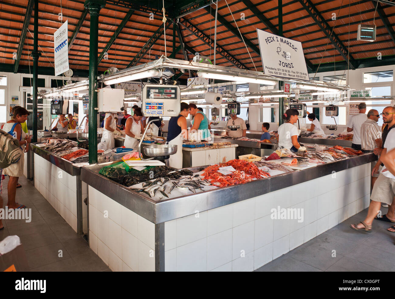 Ciutadella Fish Market Menorca High Resolution Stock Photography and ...