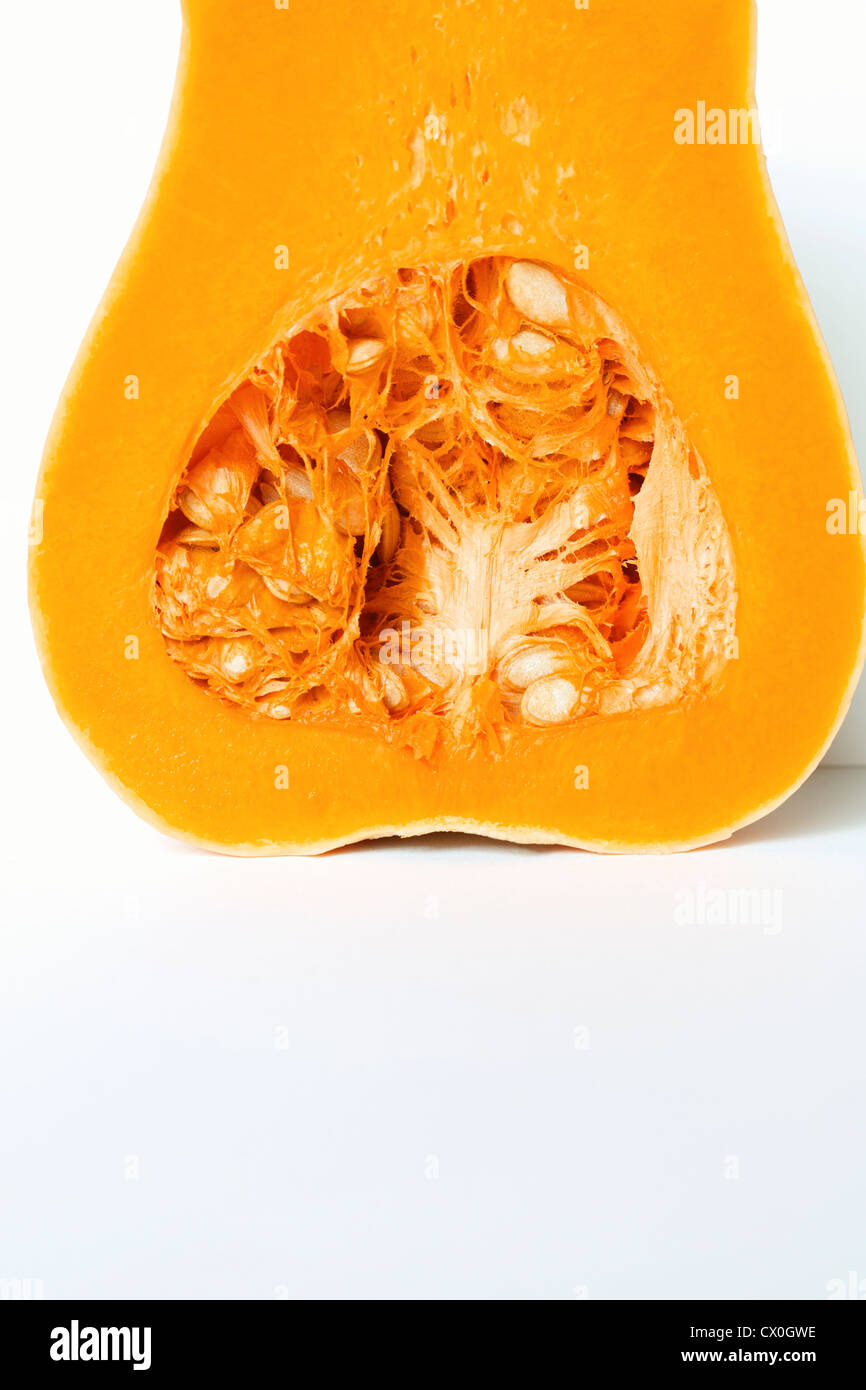 Orange squash halved hi-res stock photography and images - Alamy