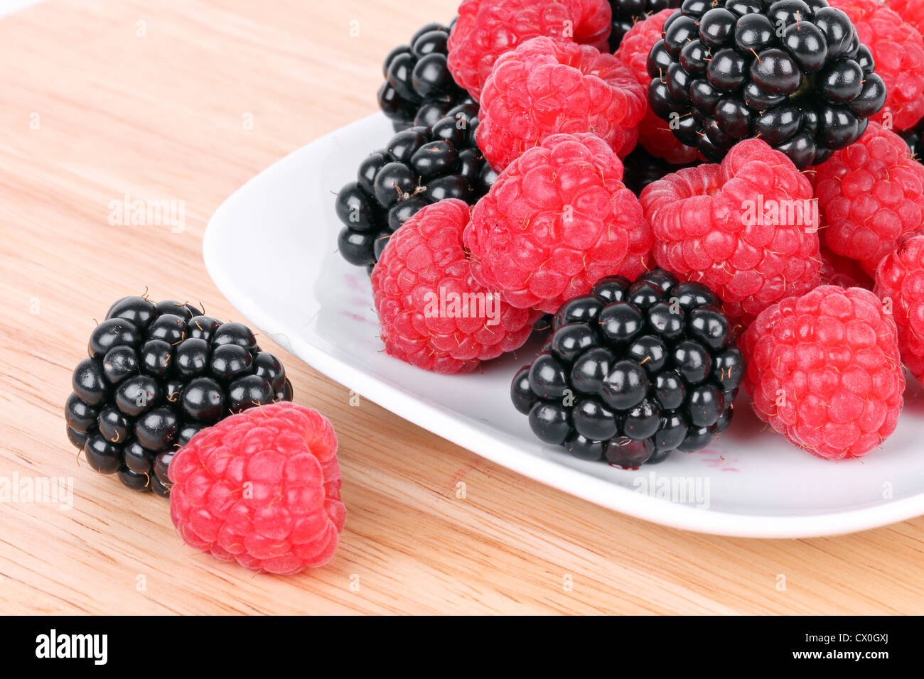 Blackberry plate hi-res stock photography and images - Alamy