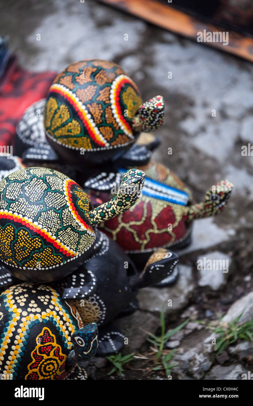 Wooden Turtles on Bali Stock Photo - Alamy