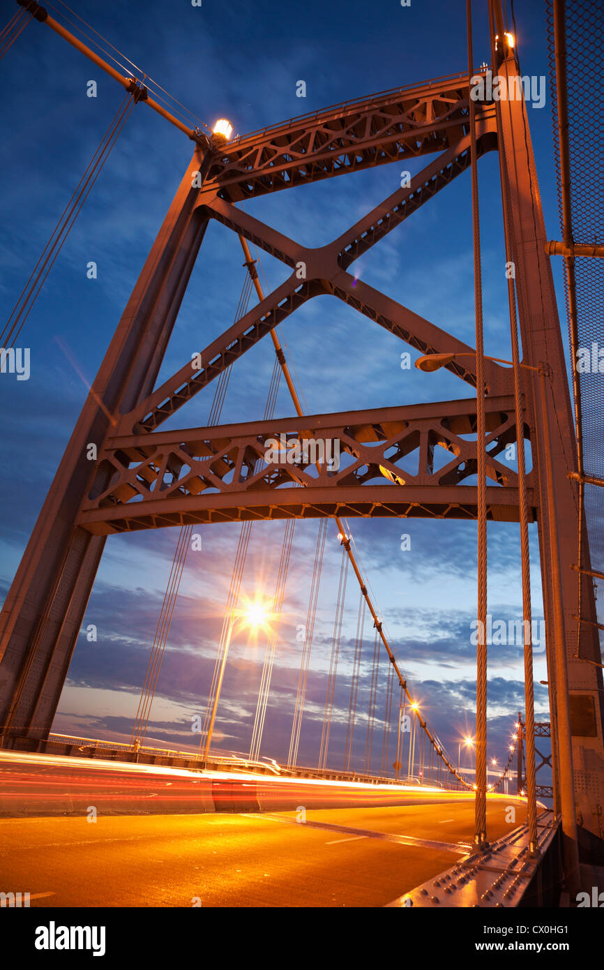 Anthony Wayne Bridge in Toledo, Ohio Stock Photo - Alamy