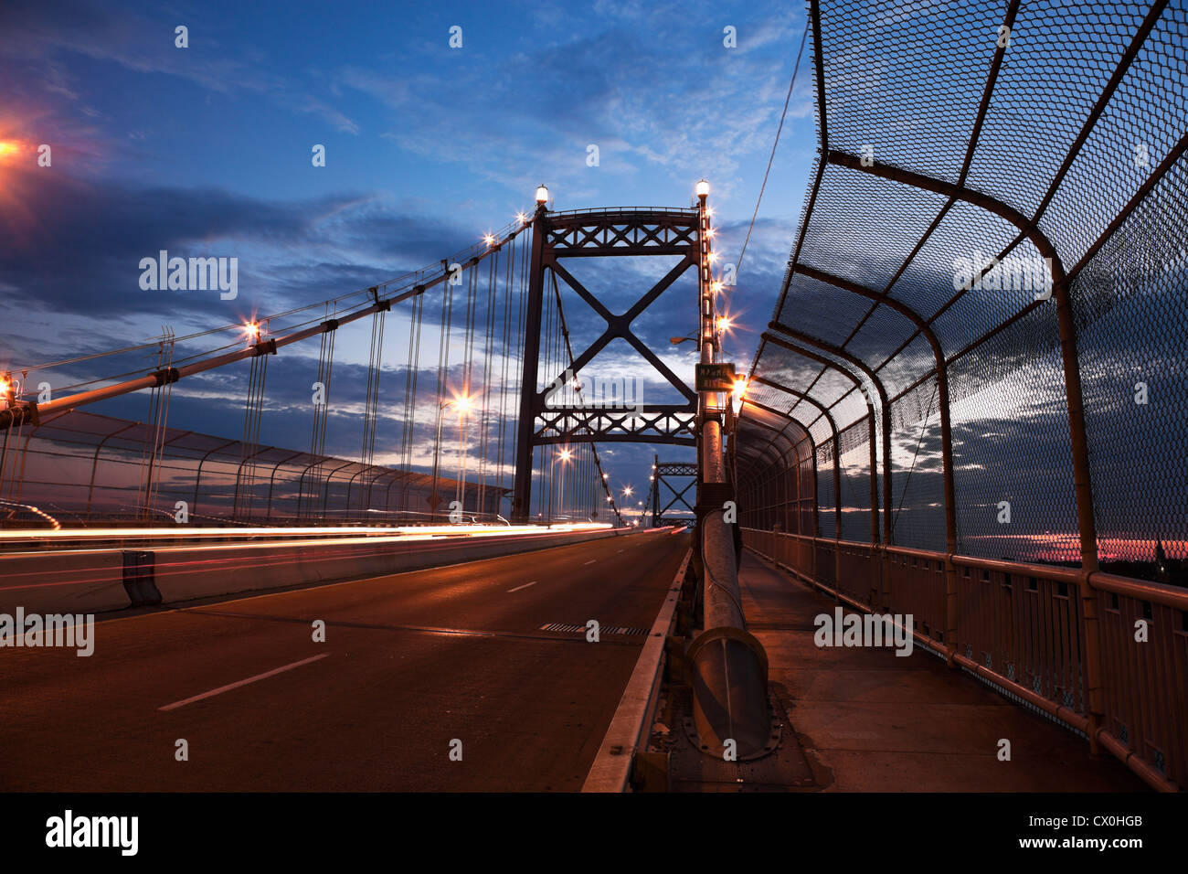 Anthony Wayne Bridge in Toledo, Ohio Stock Photo - Alamy