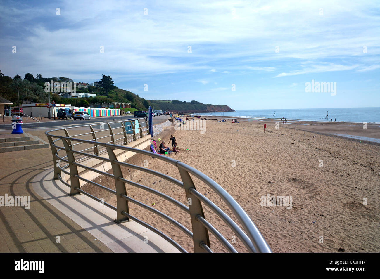 Beach, Exmouth, Devon ,UK Stock Photo - Alamy