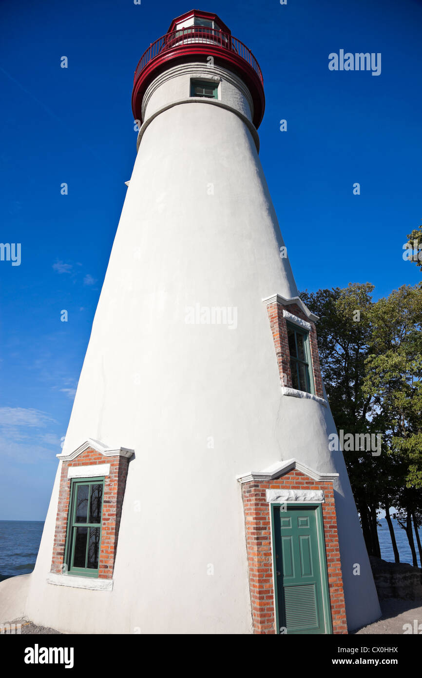 Marblehead Lighthouse in Marblehead, Ohio, USA Stock Photo - Alamy