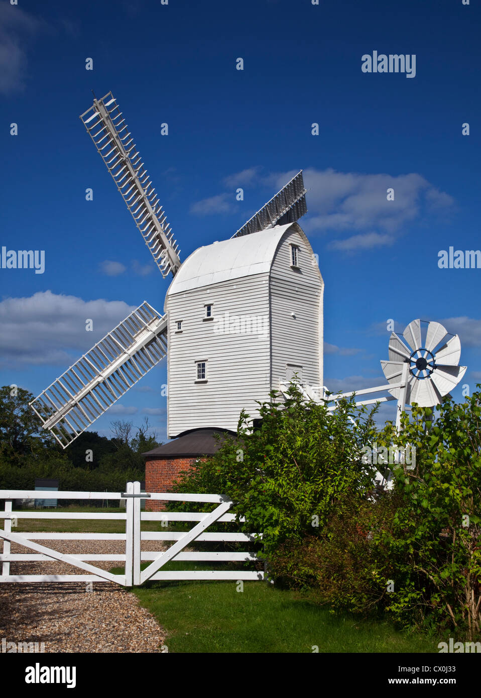 Stanton Post Mill (Windmill), Stanton, Suffolk, England Stock Photo - Alamy