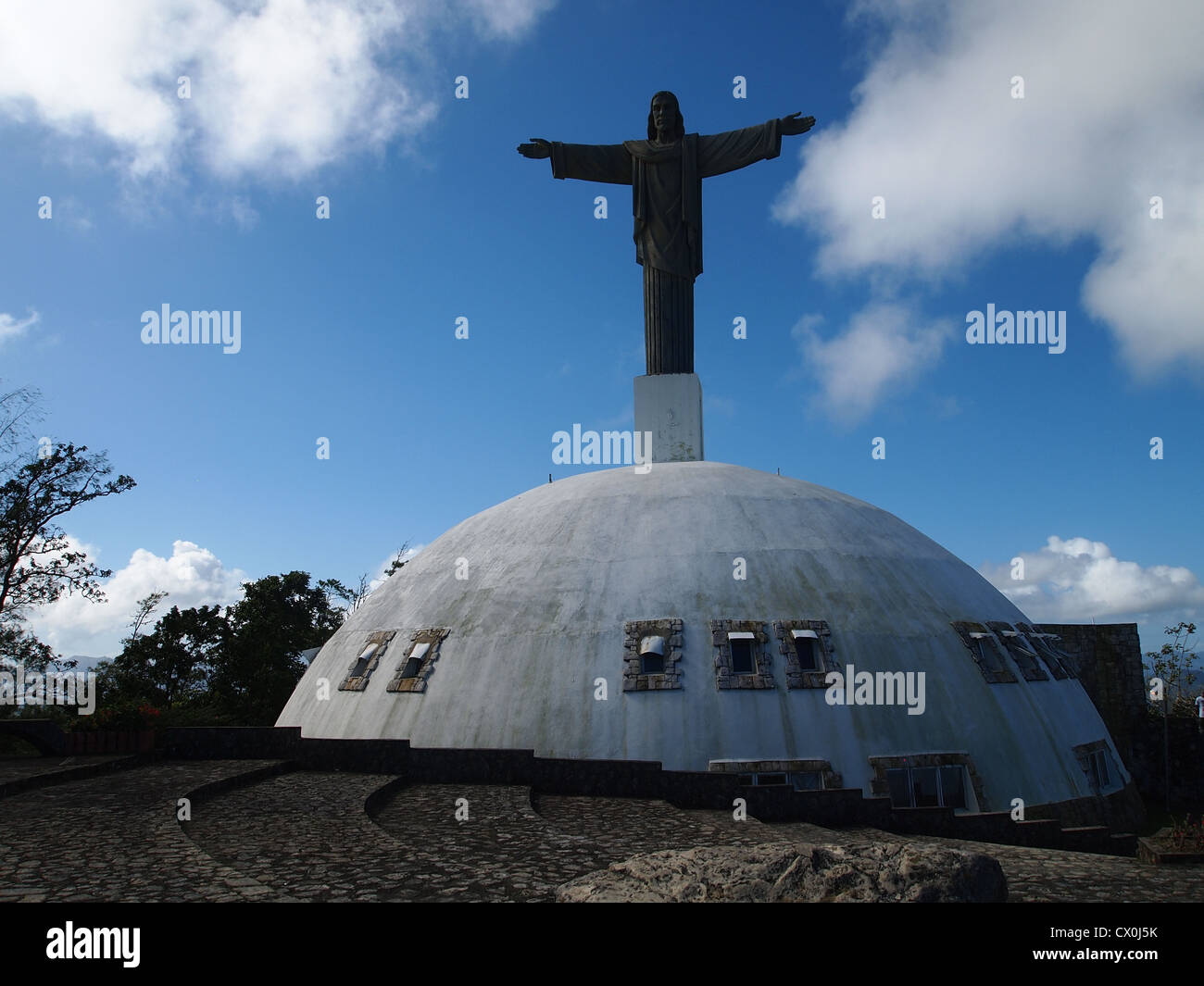 A statue of Jesus Stock Photo - Alamy