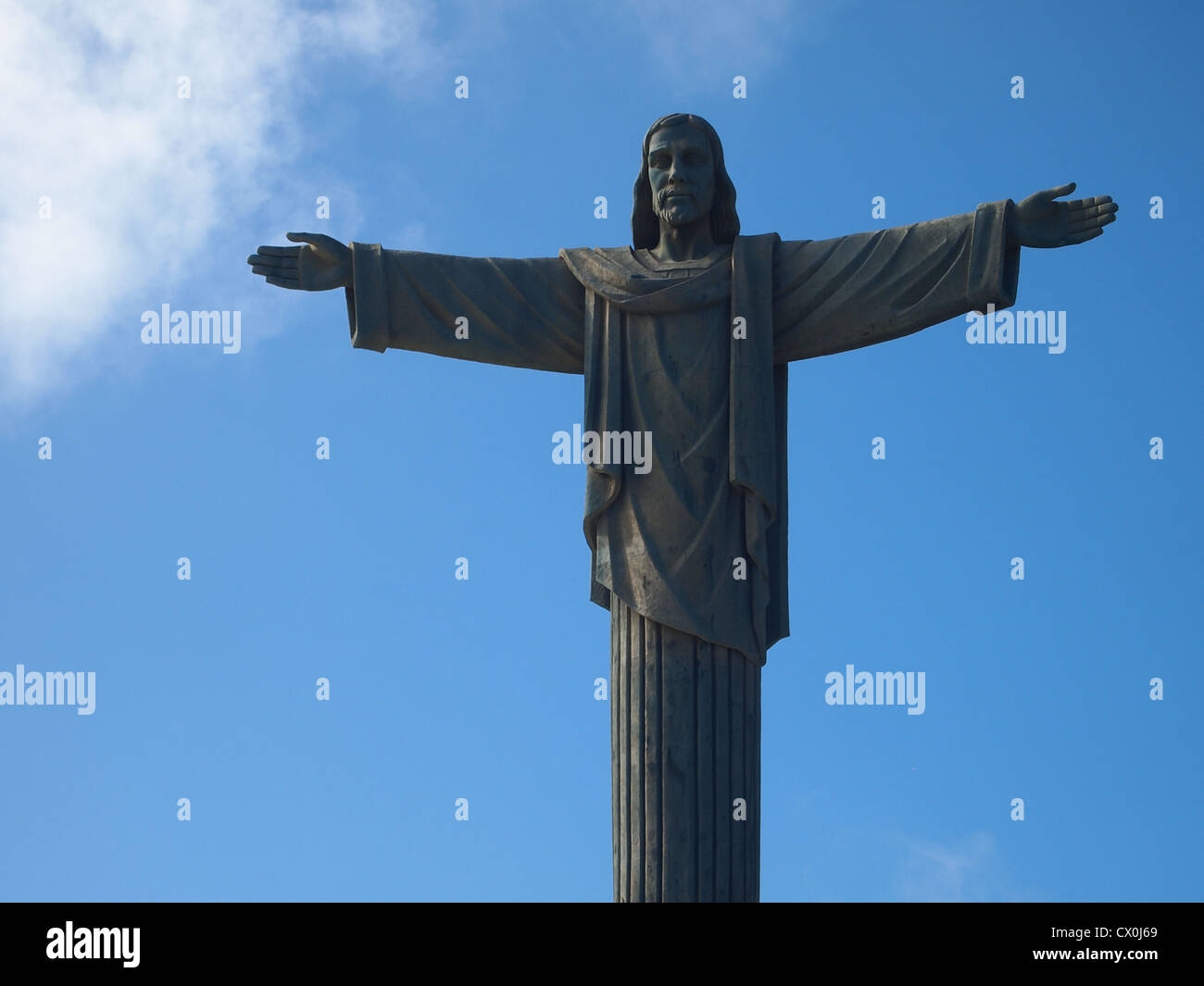 A statue of Jesus Stock Photo - Alamy