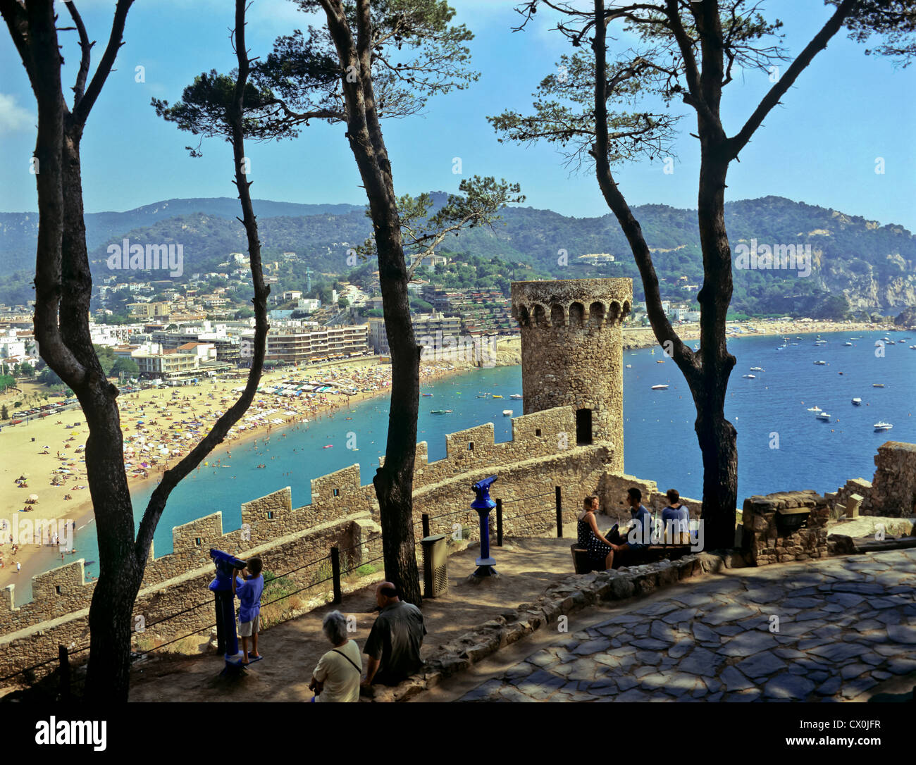 Costa brava spain tossa de hi-res stock photography and images - Alamy