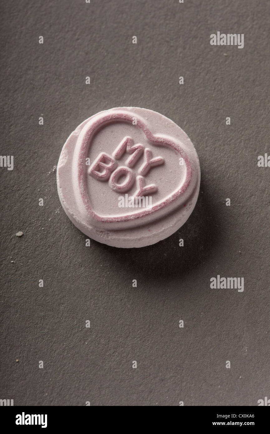 Love Heart Sweet Stock Photo - Alamy