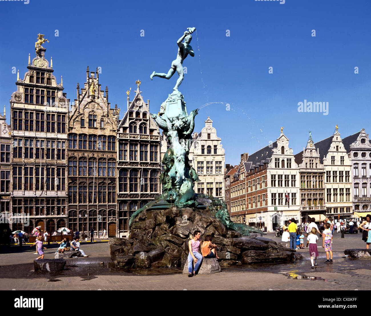 Old Town Square Antwerp Belgium High Resolution Stock Photography and ...