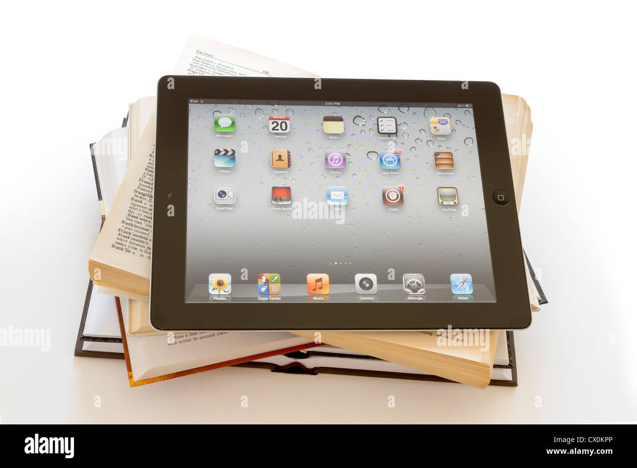 White over books hi-res stock photography and images - Alamy