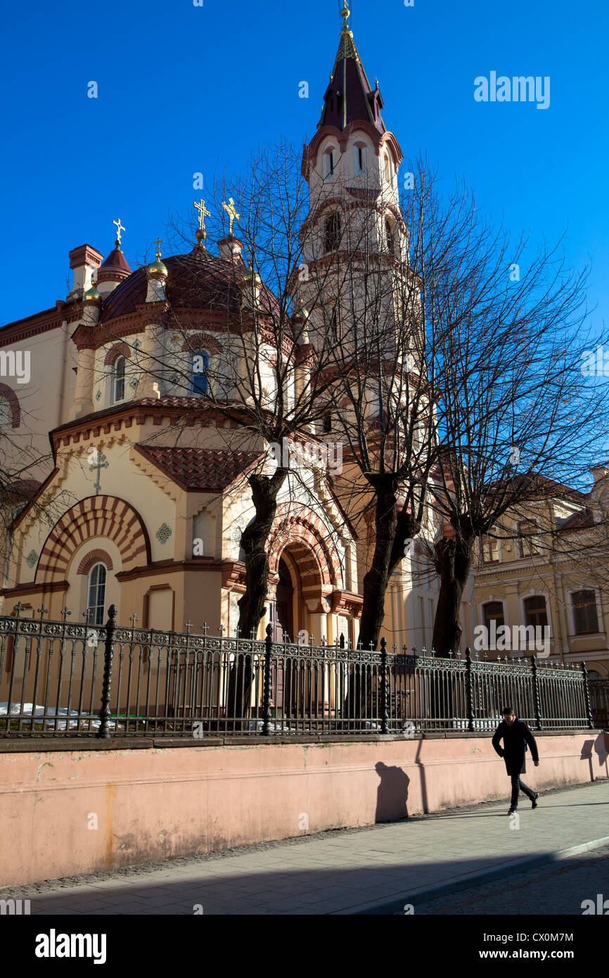 Architecture Vilnius Lithuania Stock Photo - Alamy