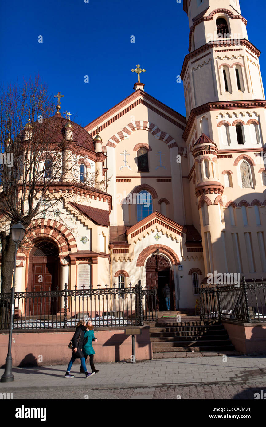 Architecture Vilnius Lithuania Stock Photo - Alamy