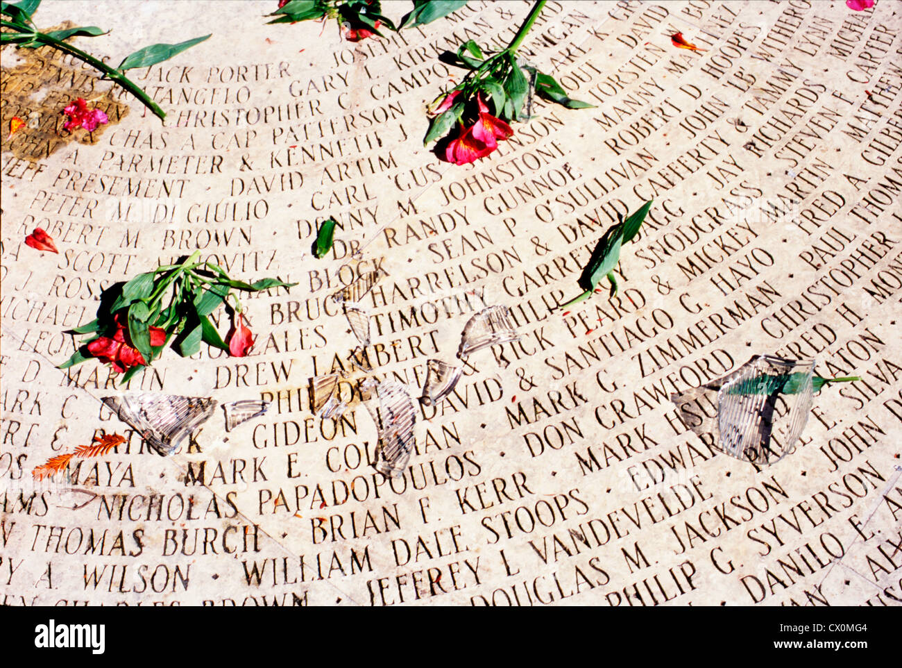 A remembrance at the National Aids Memorial Grove in San Francisco ...