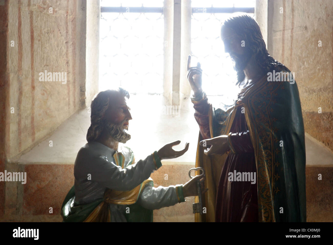 Jesus peter keys hi-res stock photography and images - Alamy