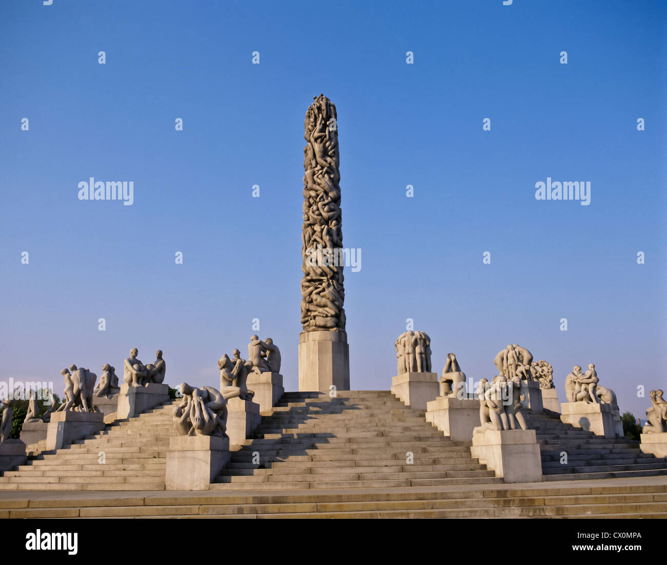 Gustav vigeland sculpture park hi-res stock photography and images - Alamy