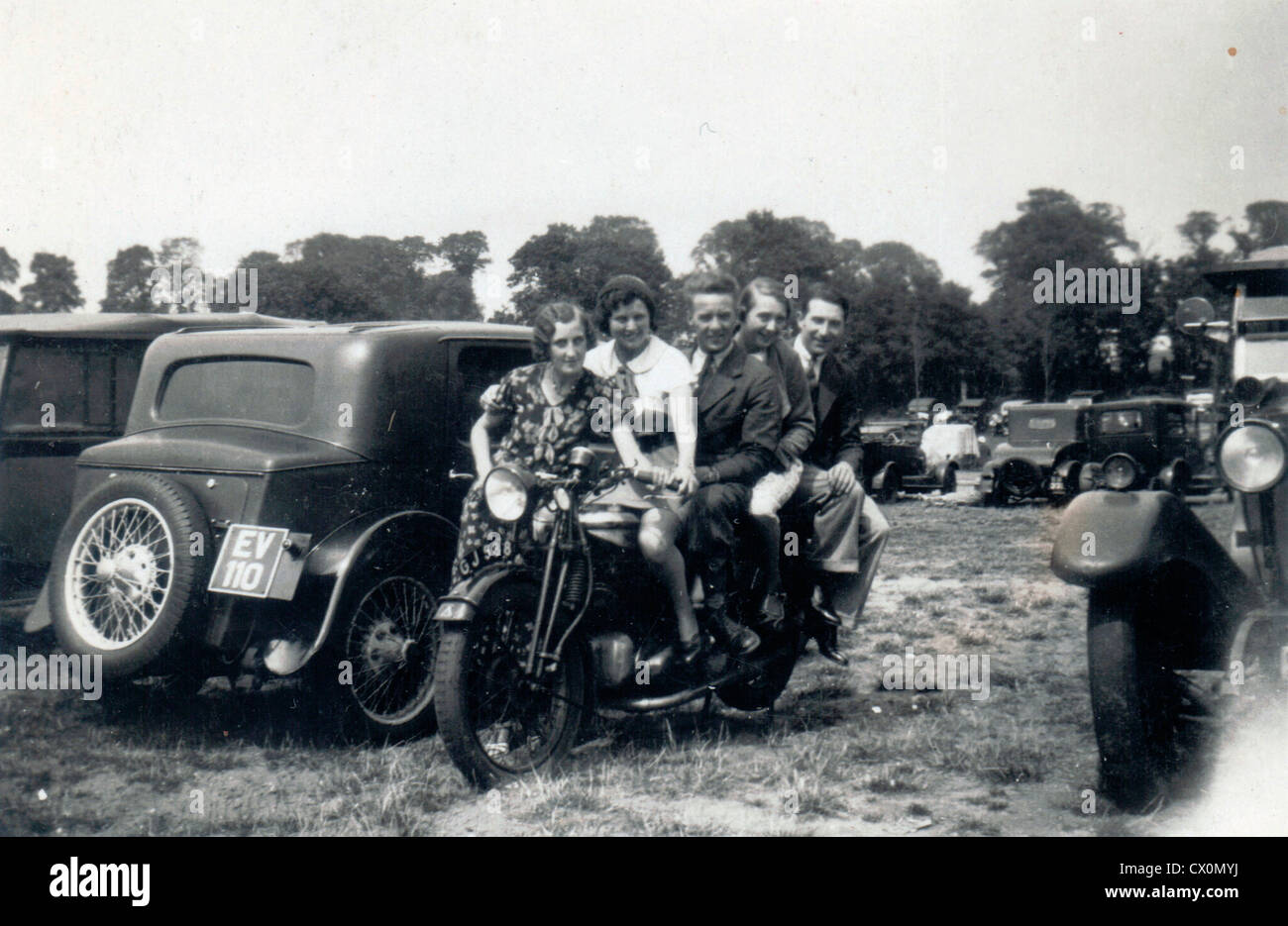 Friends motorcycle event in hi-res stock photography and images - Alamy