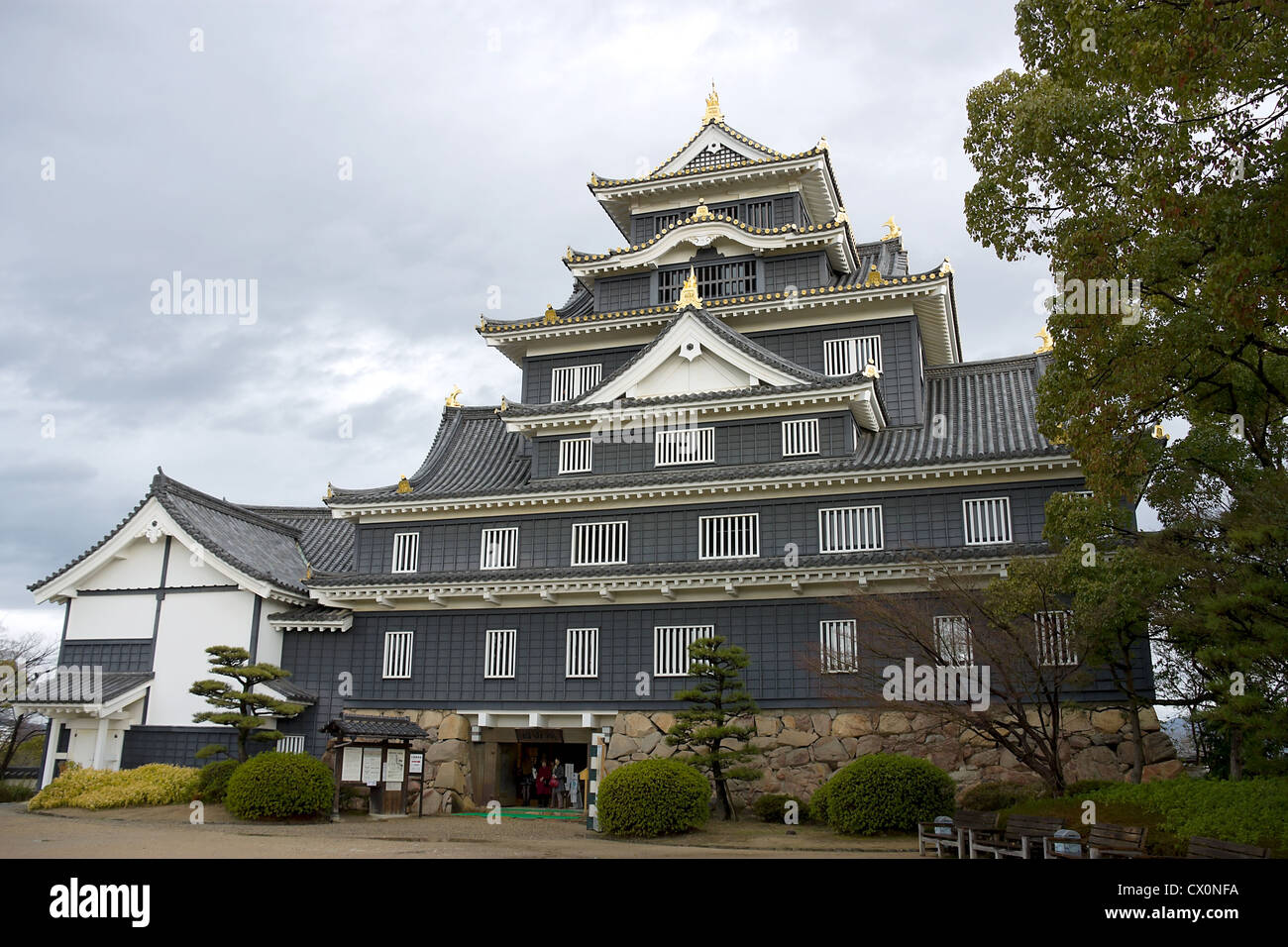 Okayama castle in okayama prefecture hi-res stock photography and ...