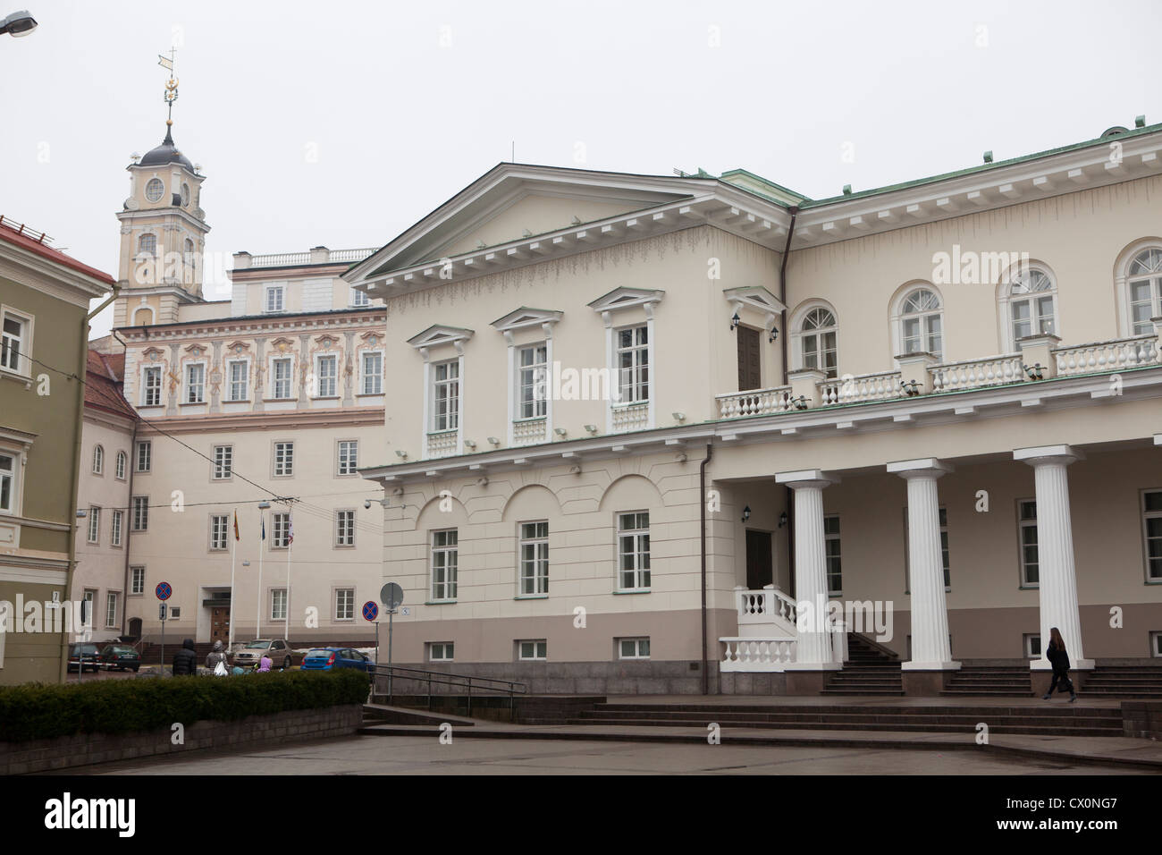 Vilnius university Lithuania Stock Photo - Alamy